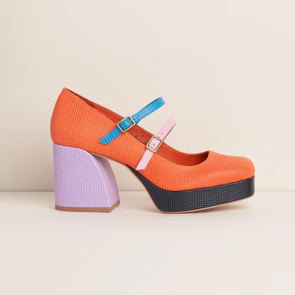 Charlotte Stone | Shoes | New Charlotte Stone Bizzy Chunky Colorblock ...